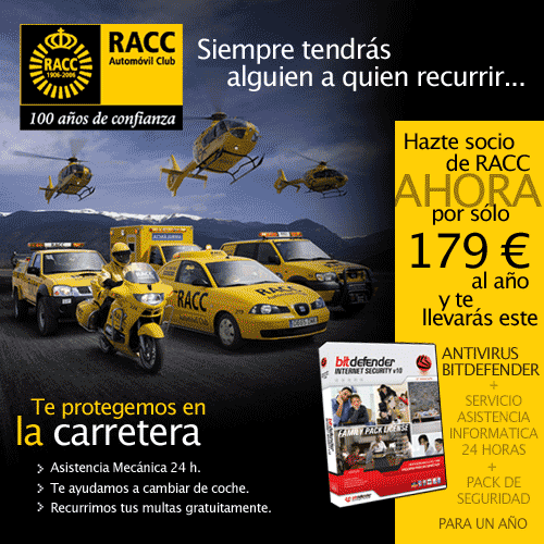 RACC - AUTOMOVIL CLUB DE ESPAÑA -INFORMACION Y CONSULTAS